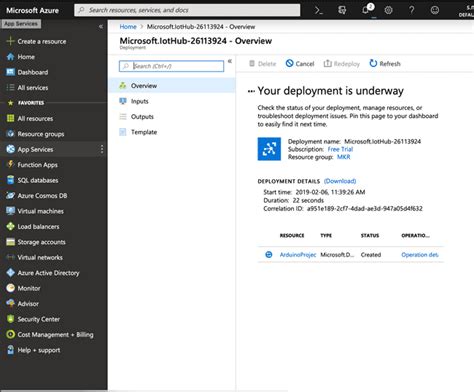 Securely Connecting An Arduino Nb To Azure Iot Hub Arduino Documentation