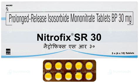 Nitrofix 30 Mg Order Nitrofix 30 Mg Tablet Sr Online At Truemeds