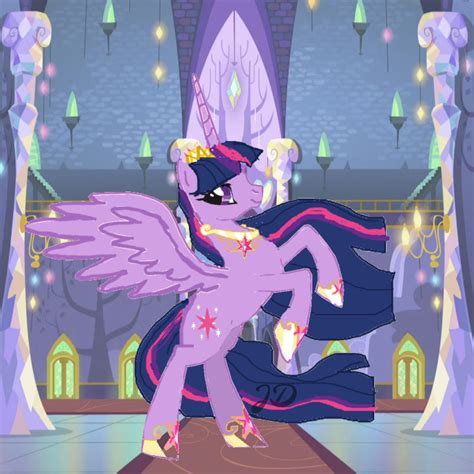 Twilight Sparkle As Fully Grown Alicorn By Jadedipsy On Deviantart