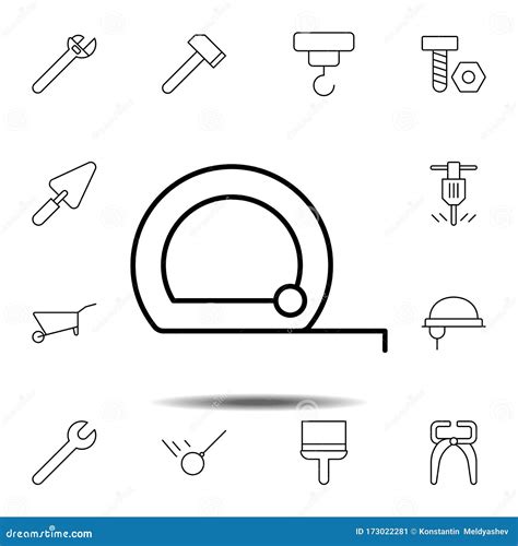 Meter Gauge Icon Simple Thin Line Outline Vector Element Of