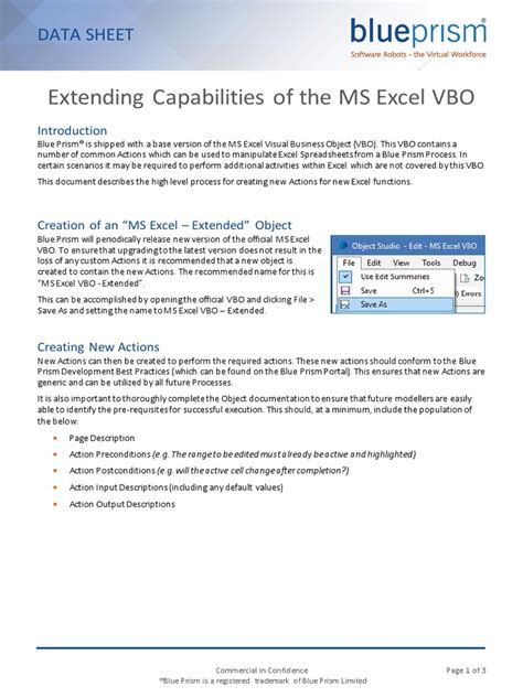 Extending Ms Excel Vbo Pdf Pdf Microsoft Excel Spreadsheet