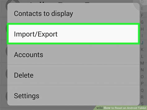 How To Reset An Android Tablet 6 Steps With Pictures Wikihow