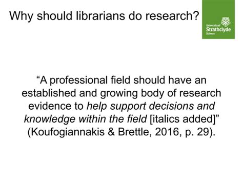 Social Science Research Methods For Libraries Ppt