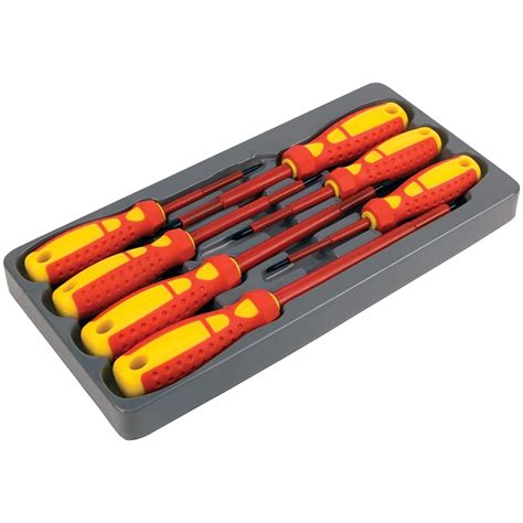 Juego De Destornilladores Aislantes 1000v 7 Piezas Tecnotools