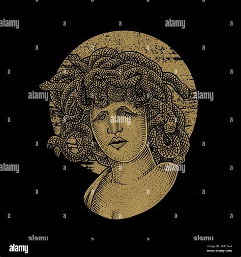 Gorgon Medusa Greece Stock Vector Images Alamy