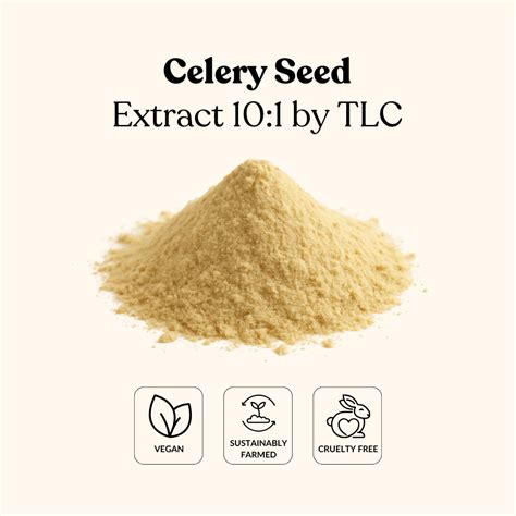 Celery Seed Extract 101 By Tlc Total Ingredients