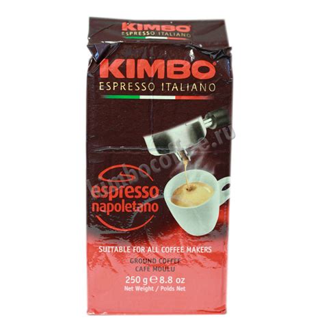Кофе Kimbo молотый Espresso Napoletano купить Кофе Кимбо молотый ...