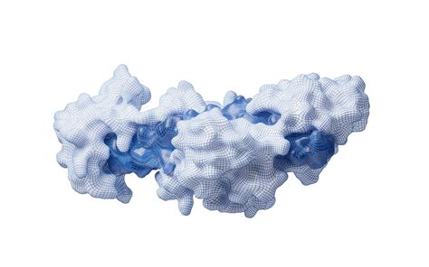 Premium Photo Protein Structure With Biological Concept 3d Rendering