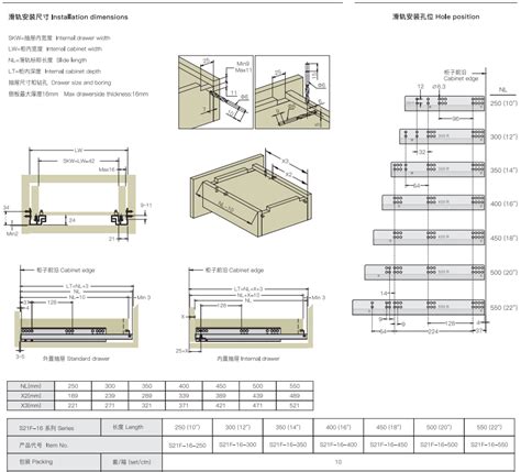 supply push to open partial extension under mount drawer slide