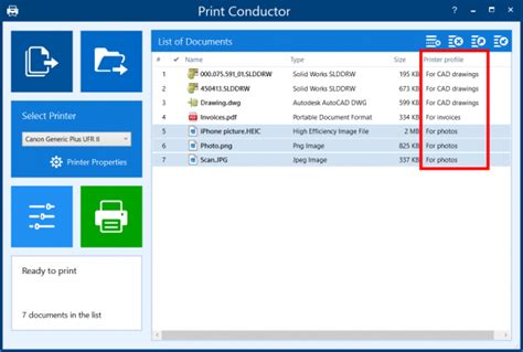 How To Print Files On Different Printers Print Conductor