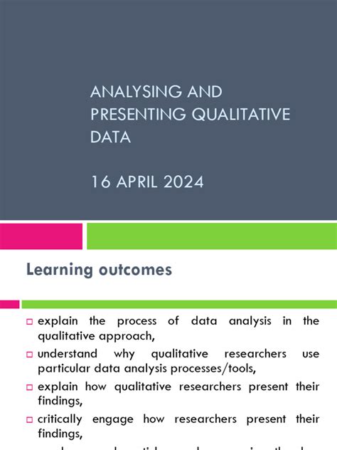 Qualitative Data Analysis Techniques Pdf Qualitative Research