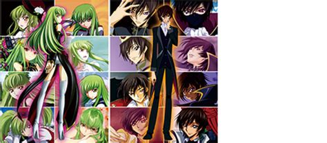 Code Geass Lelouch C C Hero3dworld