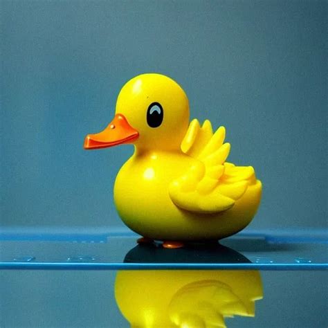 visualize a rubber duck programming c in a computer free ai art generator