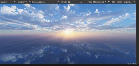【unity3d赛车游戏制作】开始界面场景搭建 unity场景搭建参考 csdn博客