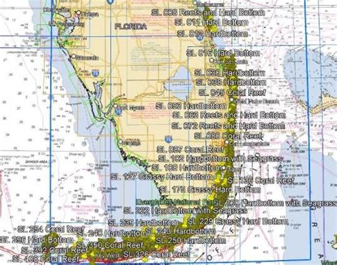 Strikelines South Florida And Keys Reefs And Hardbottom Way Garmin
