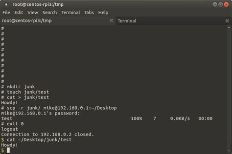 ssh how to copy or move files from remote machine to local machine