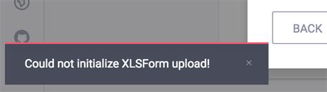 Error Message Is Misleadng When Importing Invalid Xlsform File Fails