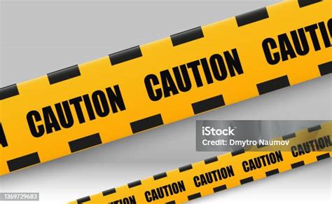 선이 분리되었습니다 경고 테이프 주의 위험 징후 벡터 그림입니다 검은 경찰 라인과 위험 테이프노란색 벡터 그림입니다 시간대에 대한 스톡 벡터 아트 및 기타 이미지 Istock