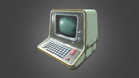 Fallout Terminal Download Free 3d Model By Korsun 7c04ad7 Sketchfab