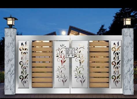 Cnc Plasma Double Curl Gate Dxf Svg Design Makerbhawan