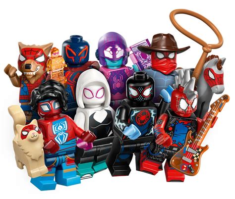 Lego Spiderman Minifigure Series Codes