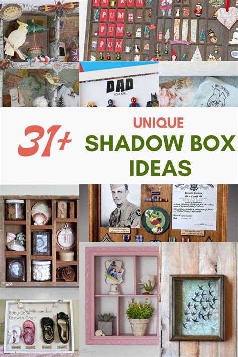 33 Inspiring Shadow Box Ideas To Unleash Your Creativity Picture Box Blue