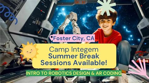 Camp Integem Intro To Robotics Design And Ar Coding Foster City Book