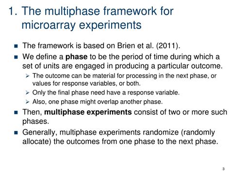 Ppt Robust Microarray Experiments By Design A Multiphase Framework Powerpoint Presentation
