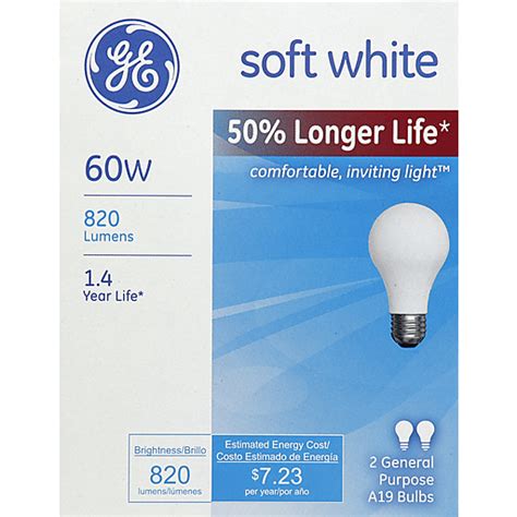 GE Soft White W Bulb CT Shop Price Cutter