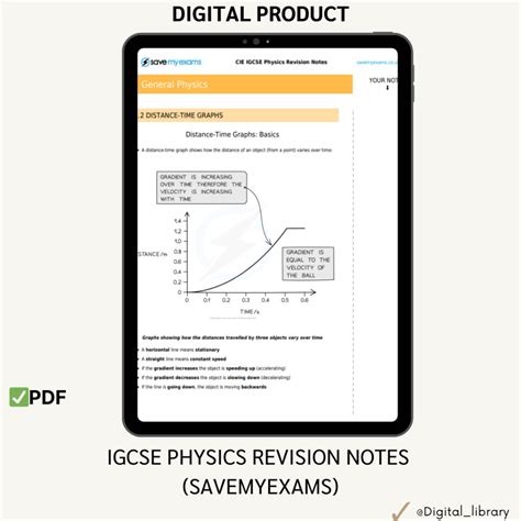 Igcse Physics Revision Notes Sme Shopee Malaysia