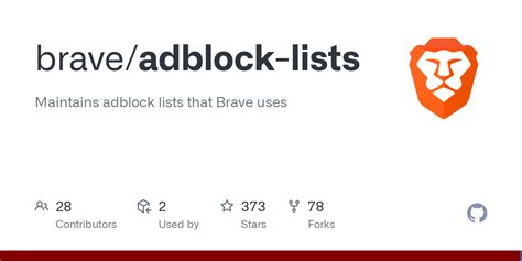 Github Braveadblock Lists Maintains Adblock Lists That Brave Uses