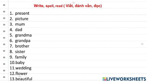 Practise Writing Unit 1 Unit 3 Academy 1 Worksheet Live Worksheets