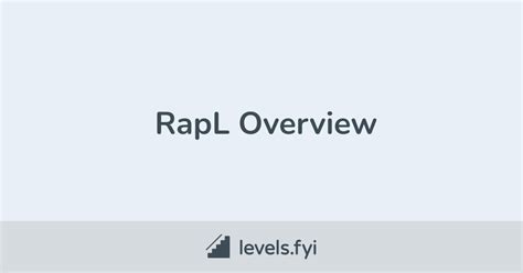 Rapl Careers Levels Fyi