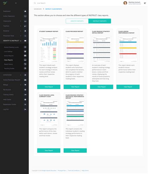 Instruct Class Reports Bright Islands Coco — Help Centre