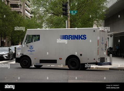 Washington Usa 20th June 2023 A General View Of A Brinks Armored