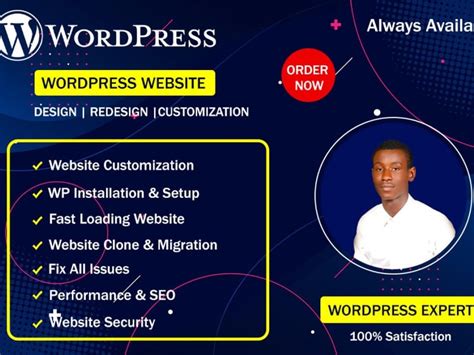 Design Redesign Revamp Clone Customize Wordpress Website Wordpress