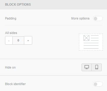 Menu Block Click Support