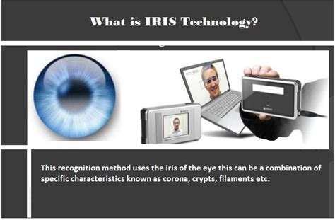 Biometric System Using Iris Pattern Recognition The Iris Technology Is A Highly Accurate Bi