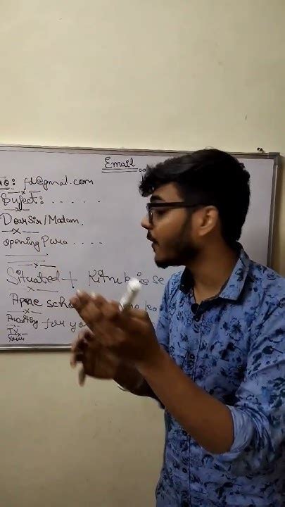 How To Write Email Class 10 Icsecbse Youtube