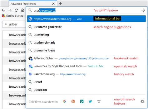 Megabar Configuring And Styling The Firefox Address Bar