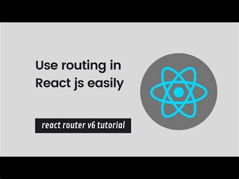 Use Routing In React Js Easily React Router V6 Tutorial YouTube