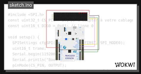 TP SPI CC LB EX Wokwi ESP STM Arduino Simulator
