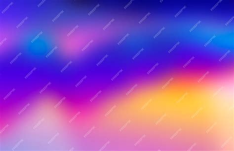 Premium Photo Abstract Blurred Gradient Neon Lights Background