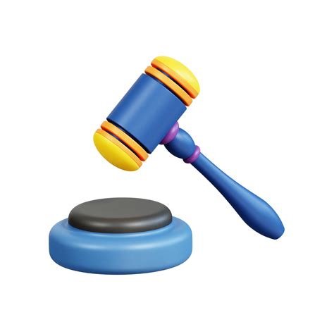 Law And Justice 3d Icon 21507247 Png