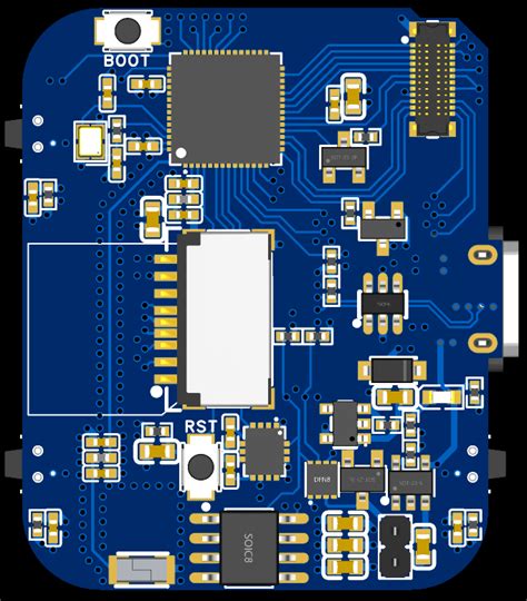 [review request] esp32 smart watch r printedcircuitboard