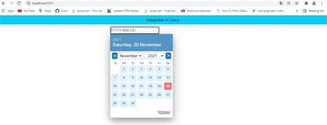 How To Add Datepicker In Vuejs App