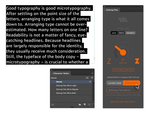 Graphical UI To Control Variable Fonts Shakuro