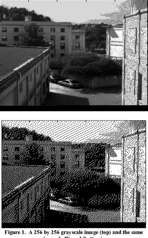 figure 1 from parallel digital halftoning by error diffusion semantic