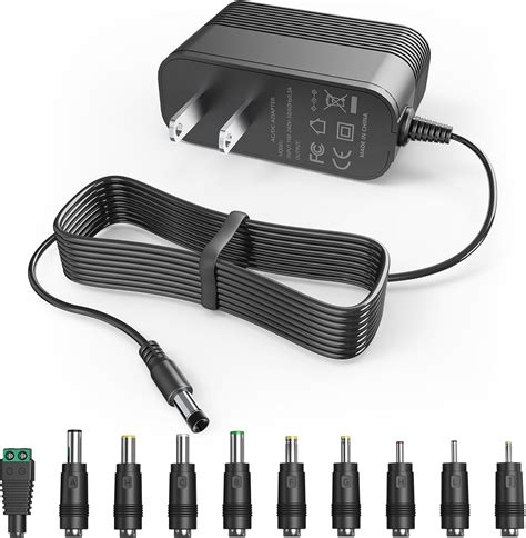 Iokofjoa 5 Volt Charger Universal Power Adapter For Dc In