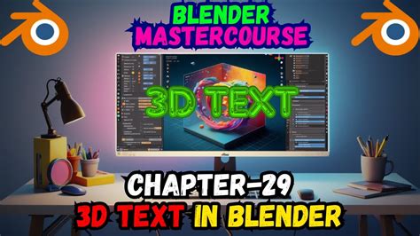 BLENDER MASTERCOURSE Chapter D TEXT In Blender YouTube